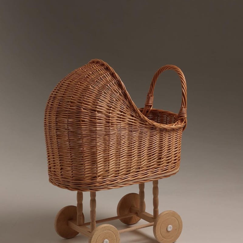 Wicker Pram - Etsy