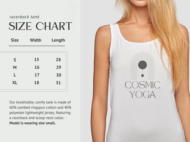 Trinity Tank: Boho, Yoga, Sacred Geometry Tank Top for Women - Etsy