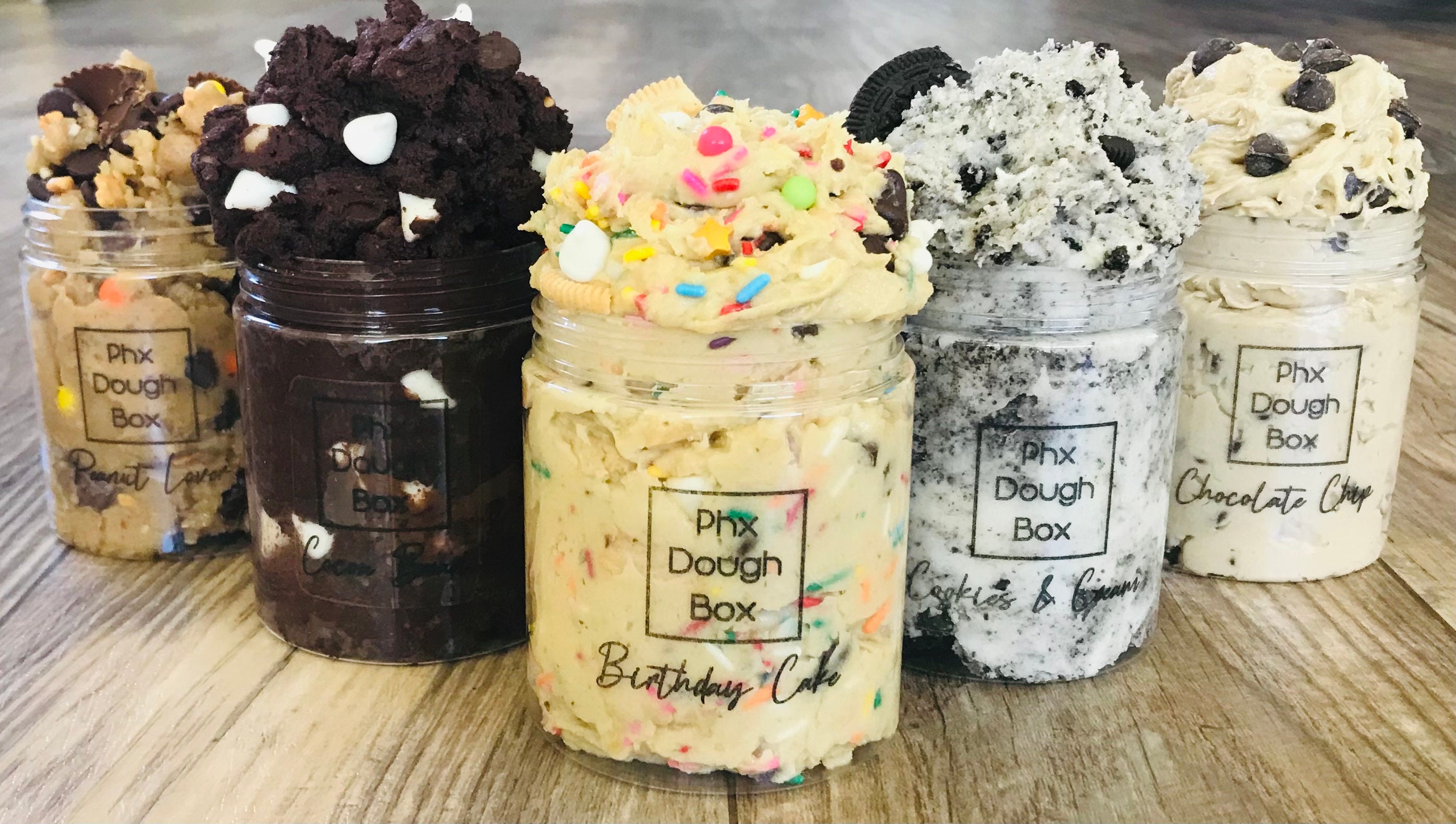 Choose 4 Edible Cookie Dough Jars 10oz Each - Etsy