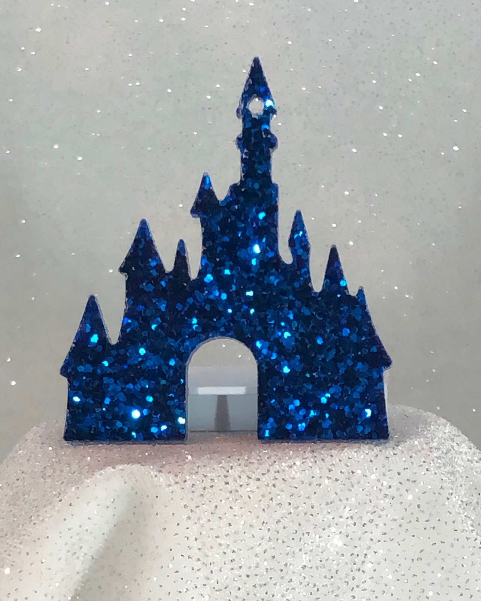 Disney Castle Key Chain | Etsy