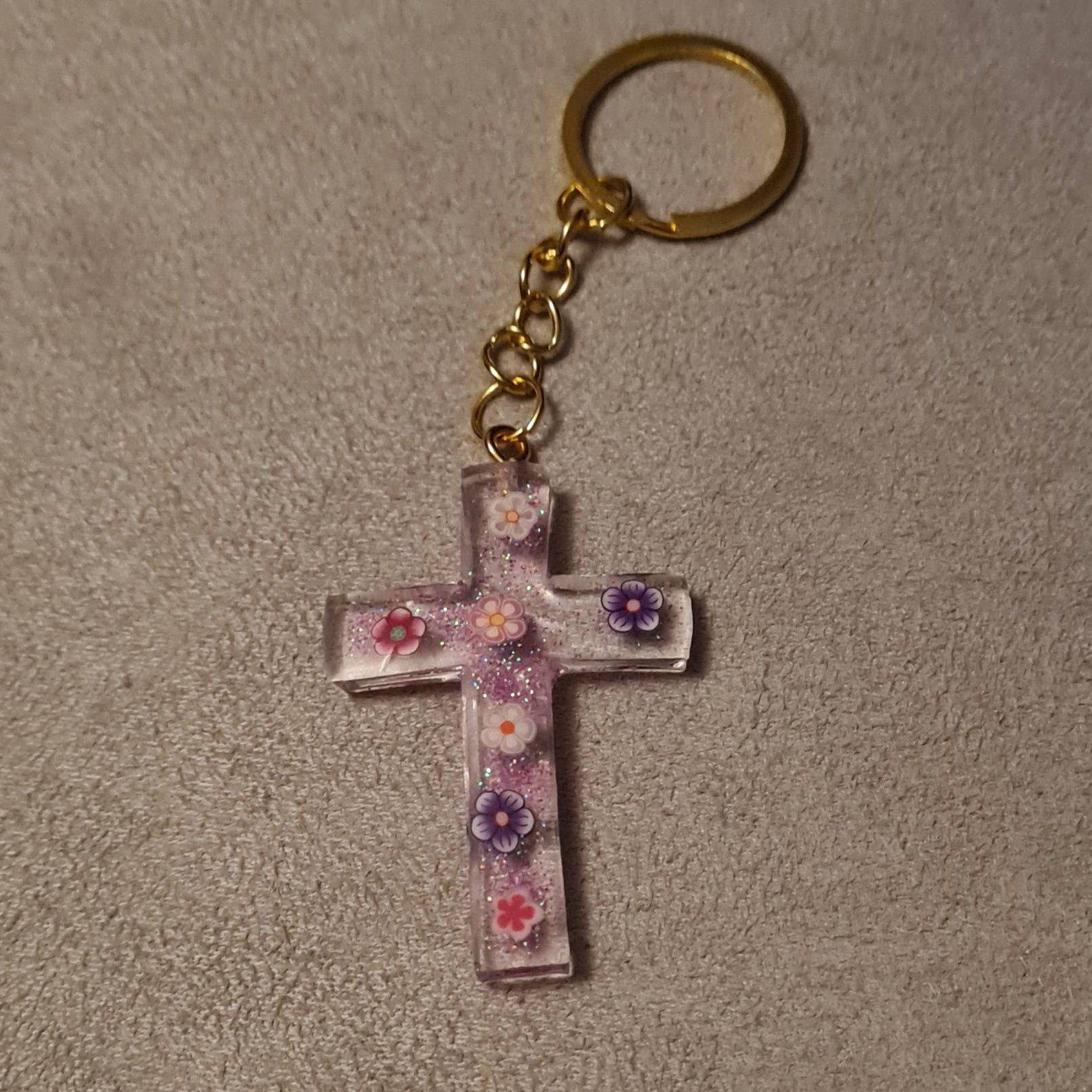 Handmade Resin Cross Keyrings /or Upgrade to Necklace - Etsy