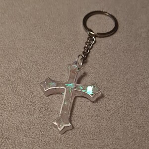Handmade Resin Cross Keyrings /or Upgrade to Necklace - Etsy