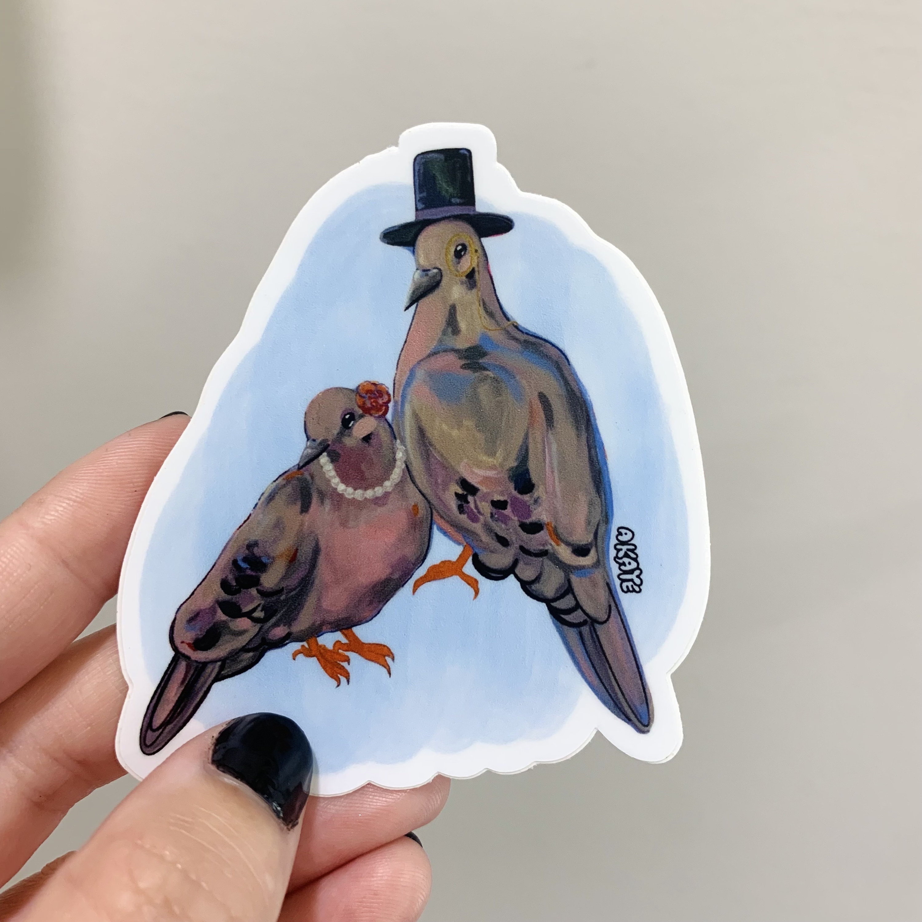 Love Doves Sticker - Etsy