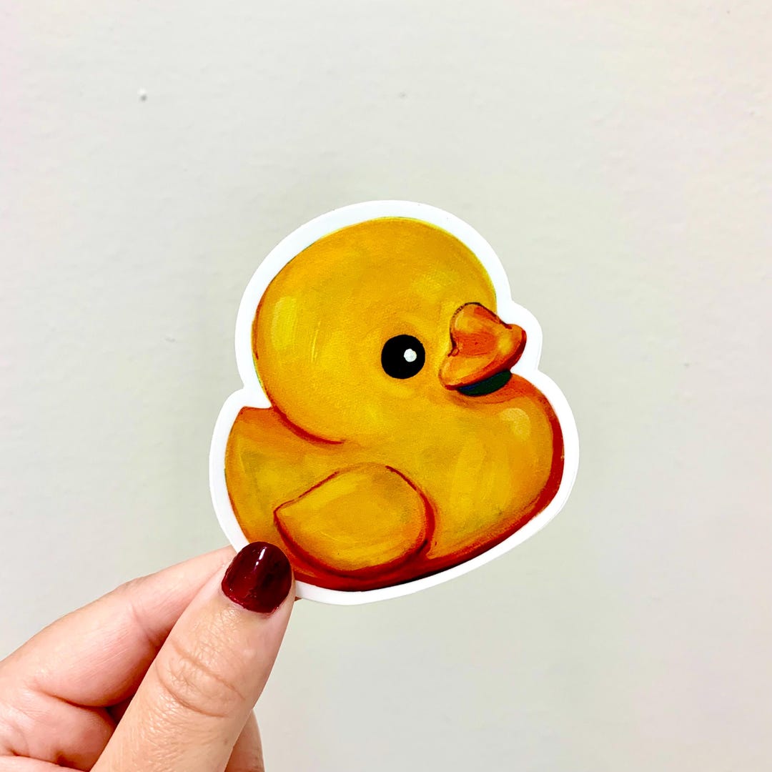 Rubber Ducky Sticker - Etsy