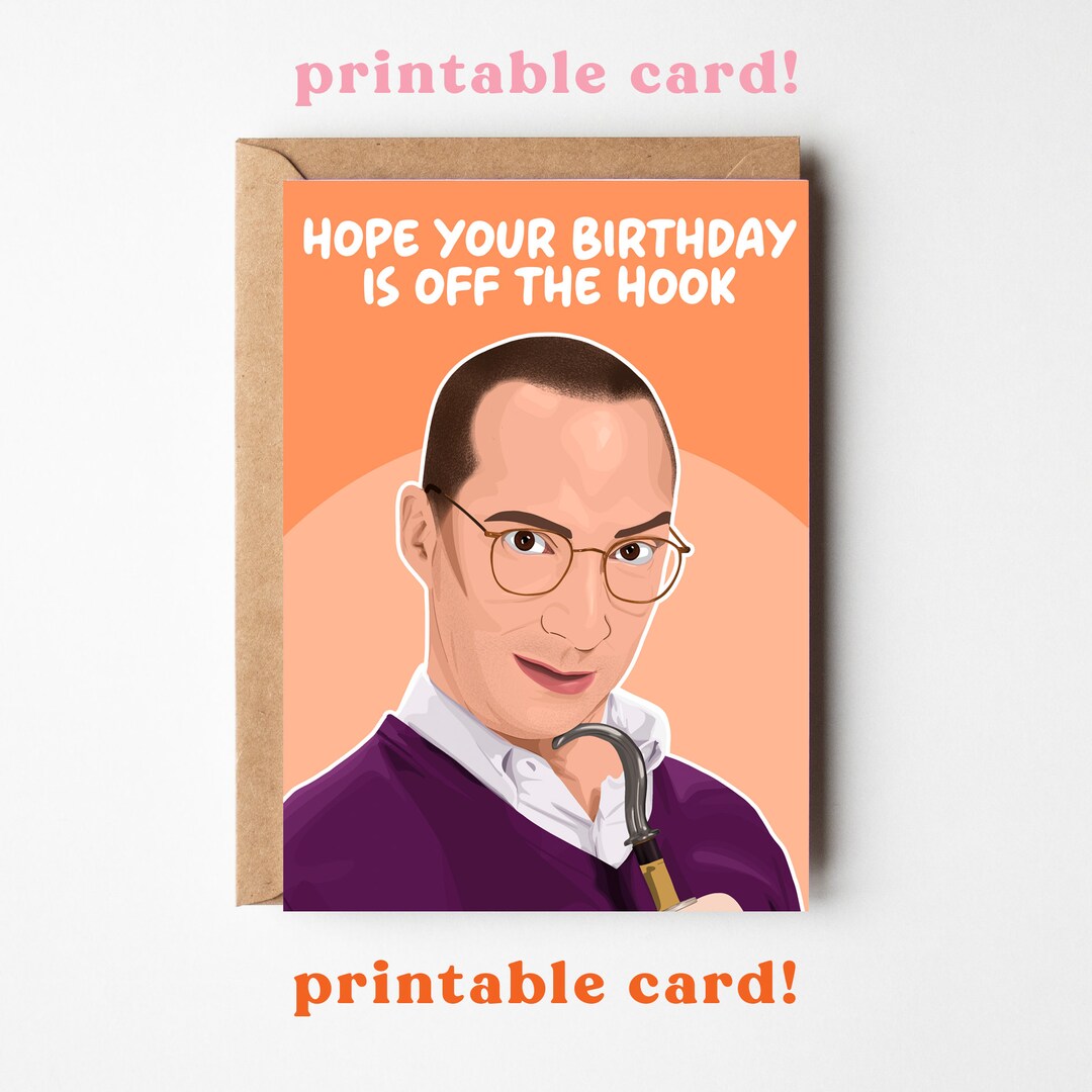 Buster Bluth Birthday Card | Arrested Development - Etsy