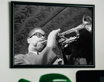 Dizzy Gillespie Tour Poster - Etsy