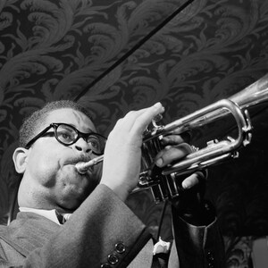 Portrait of Dizzy Gillespie 1947 Vintage Photo Poster - Instant ...