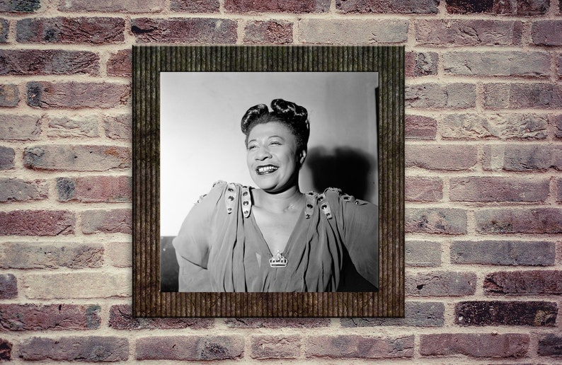 Portrait of Ella Fitzgerald, Nov. 1946 Vintage Photo Poster - Instant ...