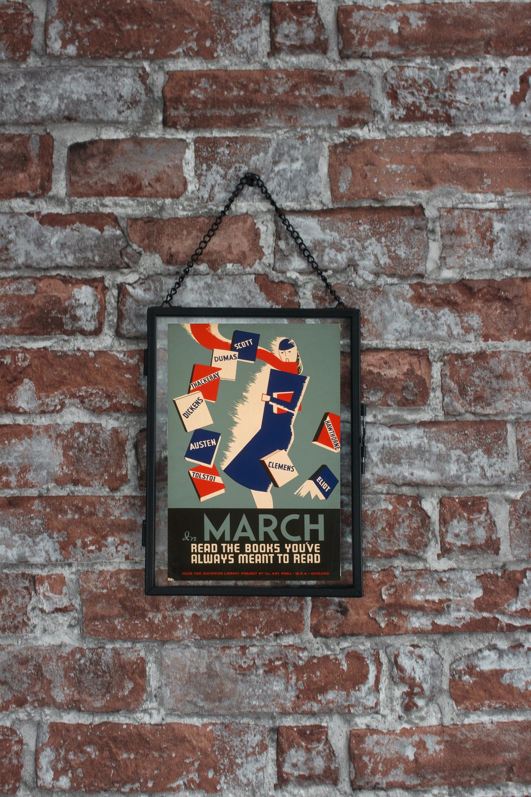 In March Read the Books You've Always Meant to Read 1930s Library ...