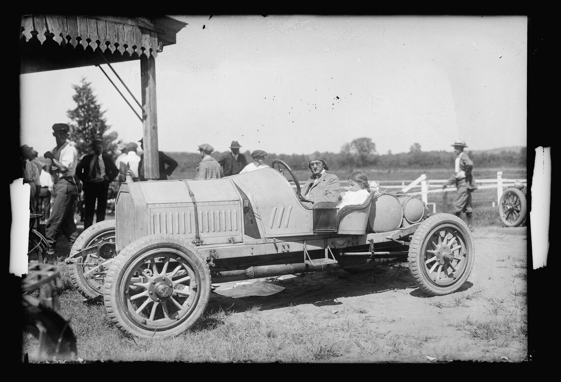 Racing Car From 1915 Vintage Photo Poster - Instant Download Easy Print ...