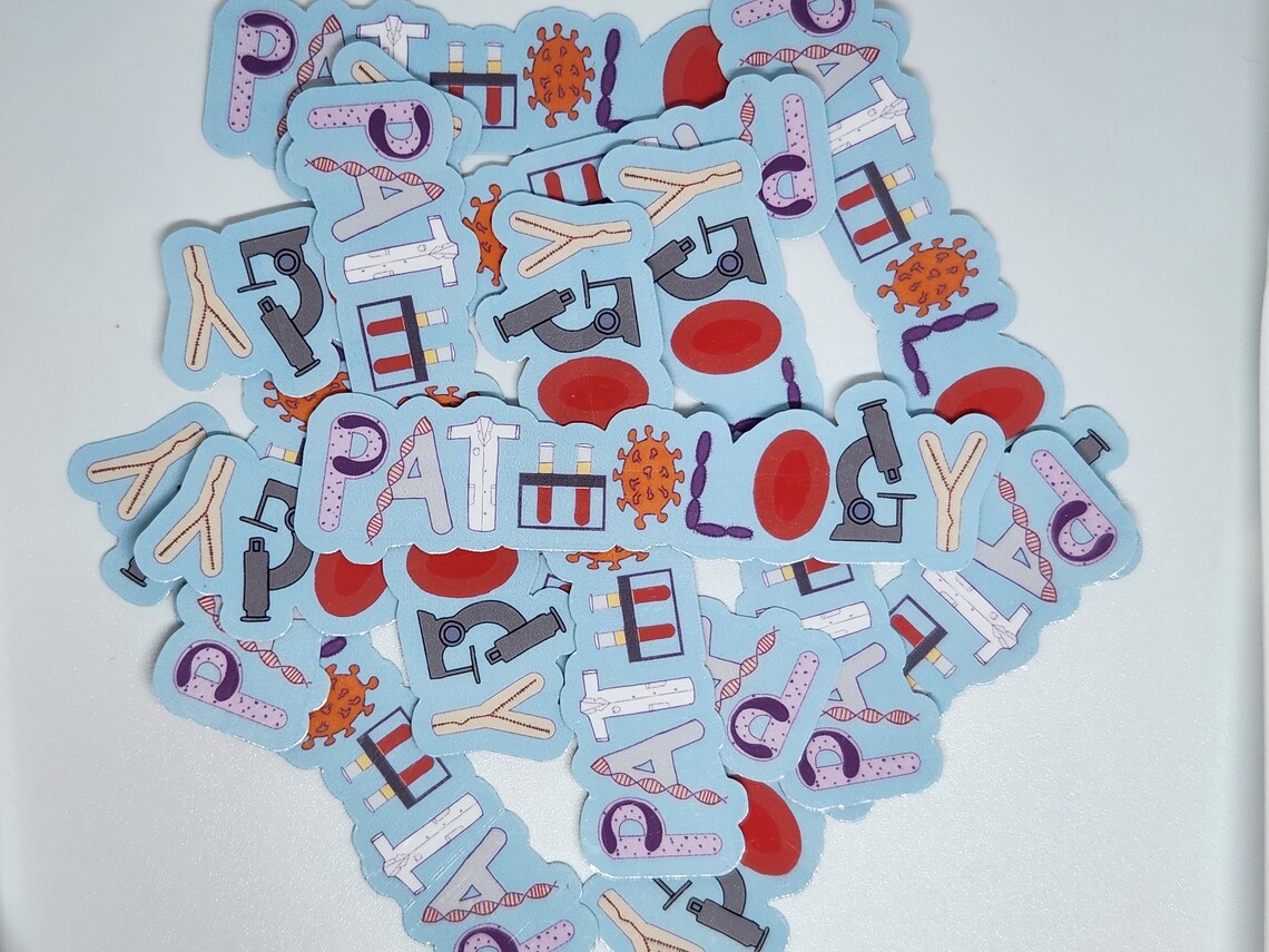 Pathology Sticker - Etsy