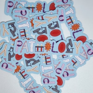Pathology Sticker - Etsy