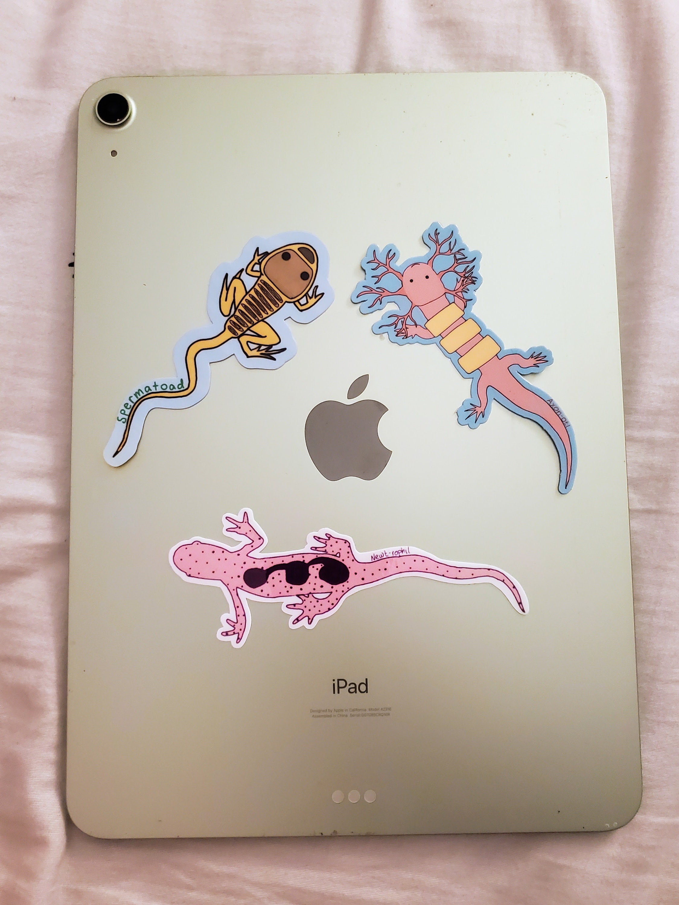 Amphibians as Cells Sticker Pack - Etsy