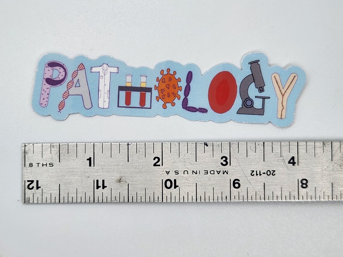 Pathology Sticker - Etsy