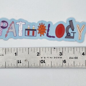Pathology Sticker - Etsy
