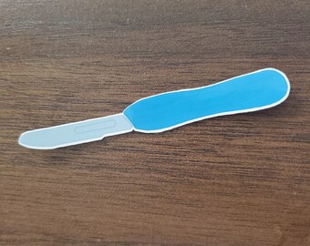 Scalpel Sticker - Etsy