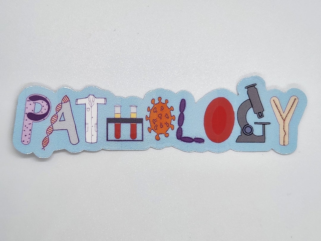 Pathology Sticker - Etsy