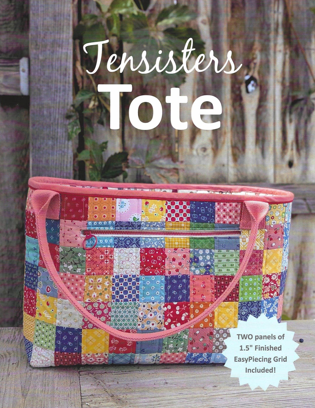 Tensisters Tote Booklet by Carmen Geddes. Grid Quilt Patterns ...
