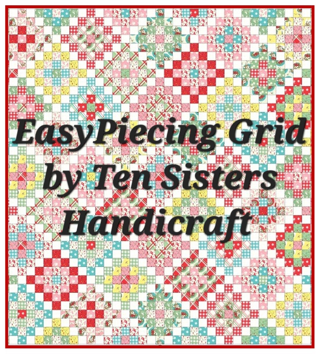 FREE Deer Christmas 12-panel Pattern W/ Purchase Easypiecing Grid From ...