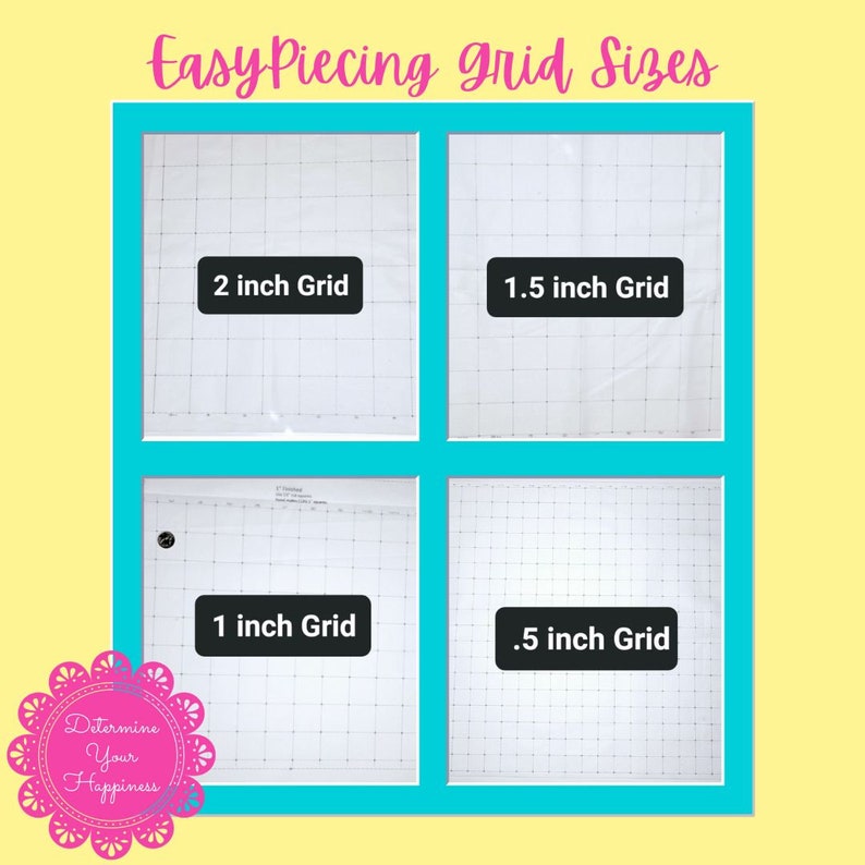 Easypiecing Grid From Ten Sisters Handicraft Half Inch, 1 Inch, 1.5 ...