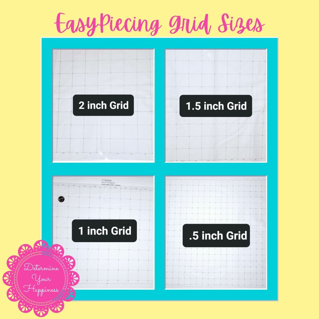 Easypiecing Grid From Ten Sisters Handicraft Half Inch, 1 Inch, 1.5 ...