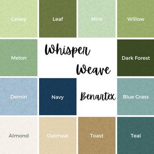 Benartex/whisper WEAVE Fabric Collection/ Choose From 25 Colors. Fat ...
