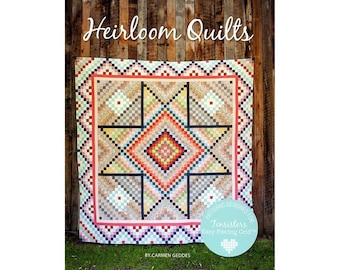 Ten Quilts for Ten Sisters Pattern Book by Carmen Geddes. Grid Quilt ...