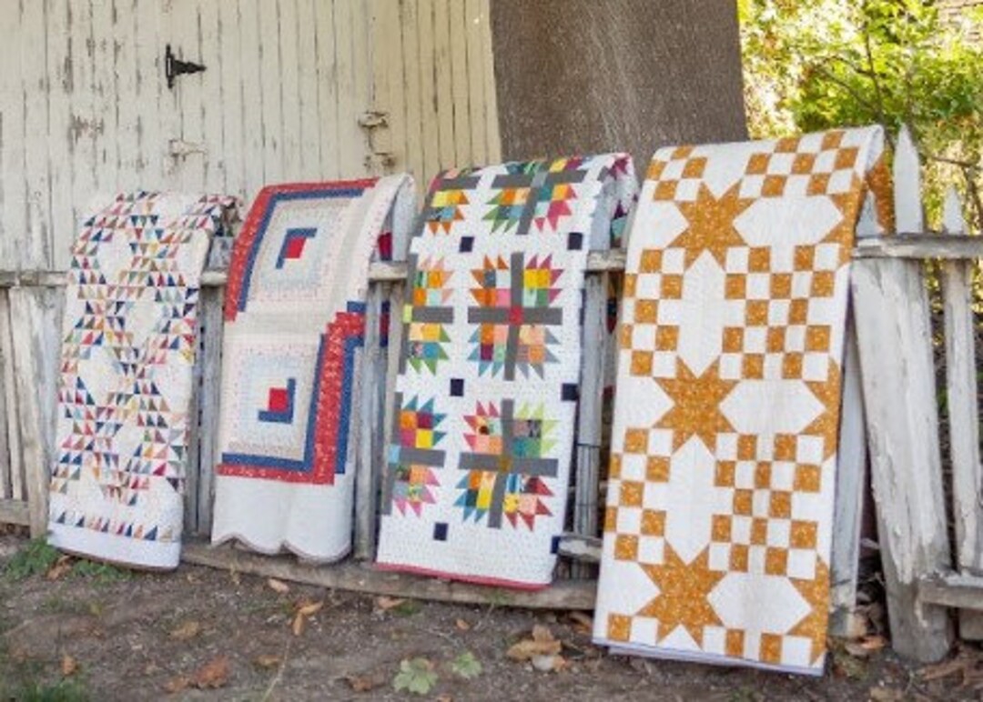 Heirloom Quilts Pattern Book by Ten Sisters. Grid Quilt Patterns ...
