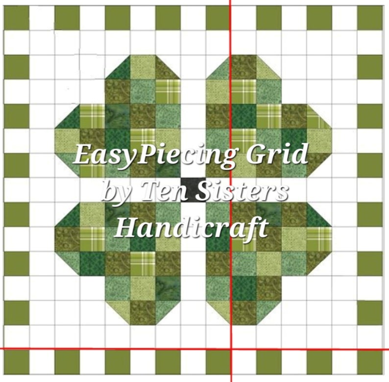 FREE Luck of the Irish 2-panel Pattern W/purchase Easypiecing Grid From ...
