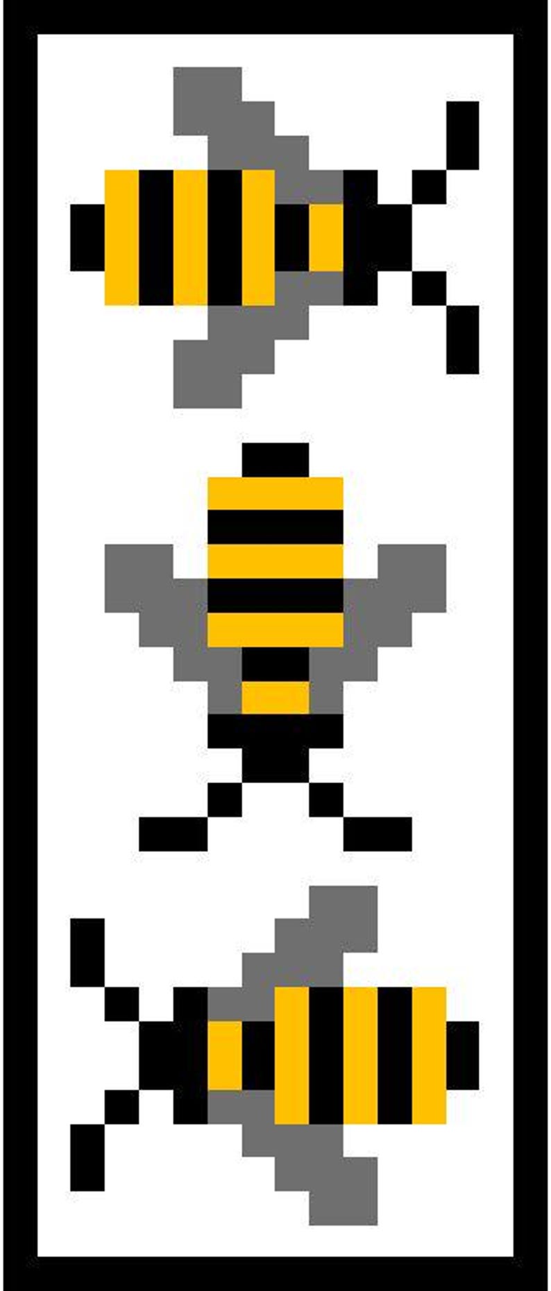 Bumble Bees PDF Pattern, Printable Pattern, Instant Download Pattern ...