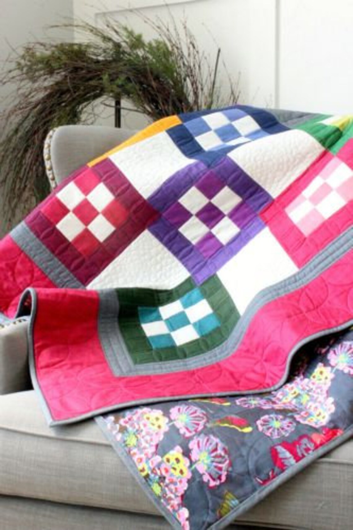 Ten Quilts for Ten Sisters Pattern Book by Carmen Geddes. Grid Quilt ...