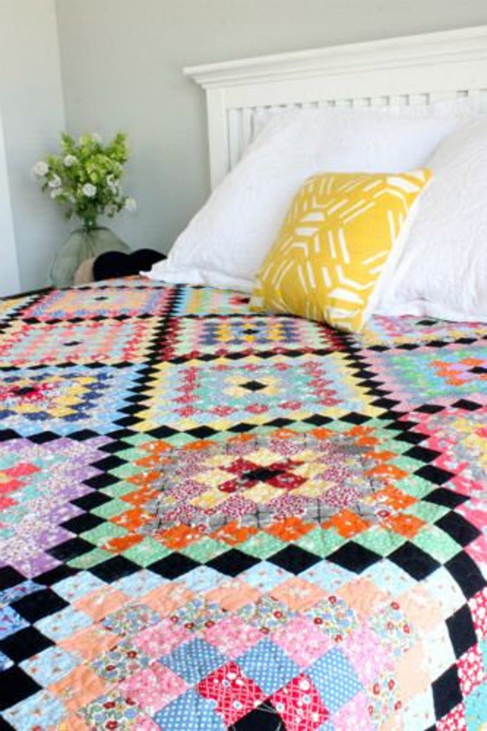 Ten Quilts for Ten Sisters Pattern Book by Carmen Geddes. Grid Quilt ...