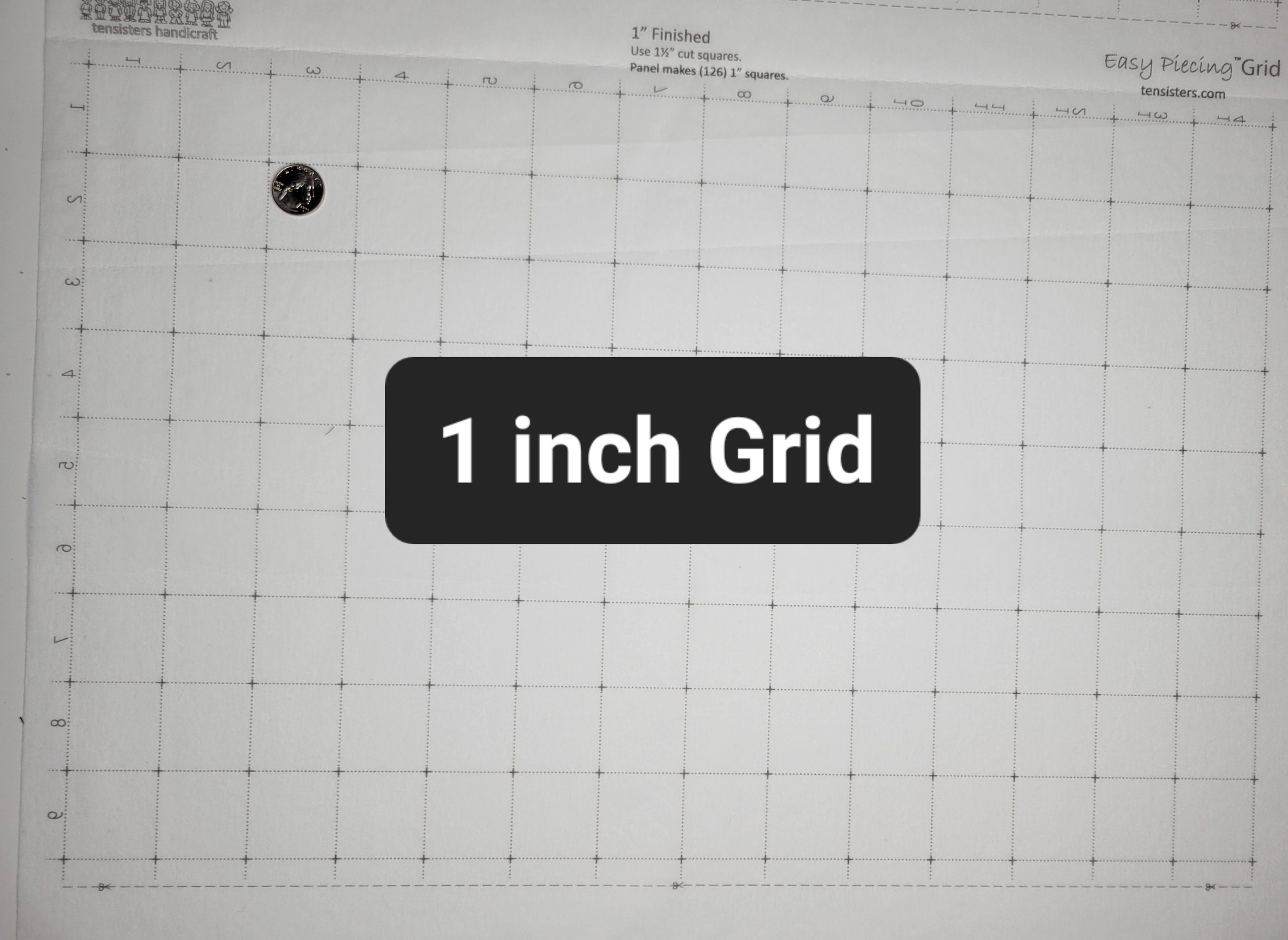 FREE Holiday Delivery 3-panel Pattern W/ Purchase Easypiecing Grid From ...