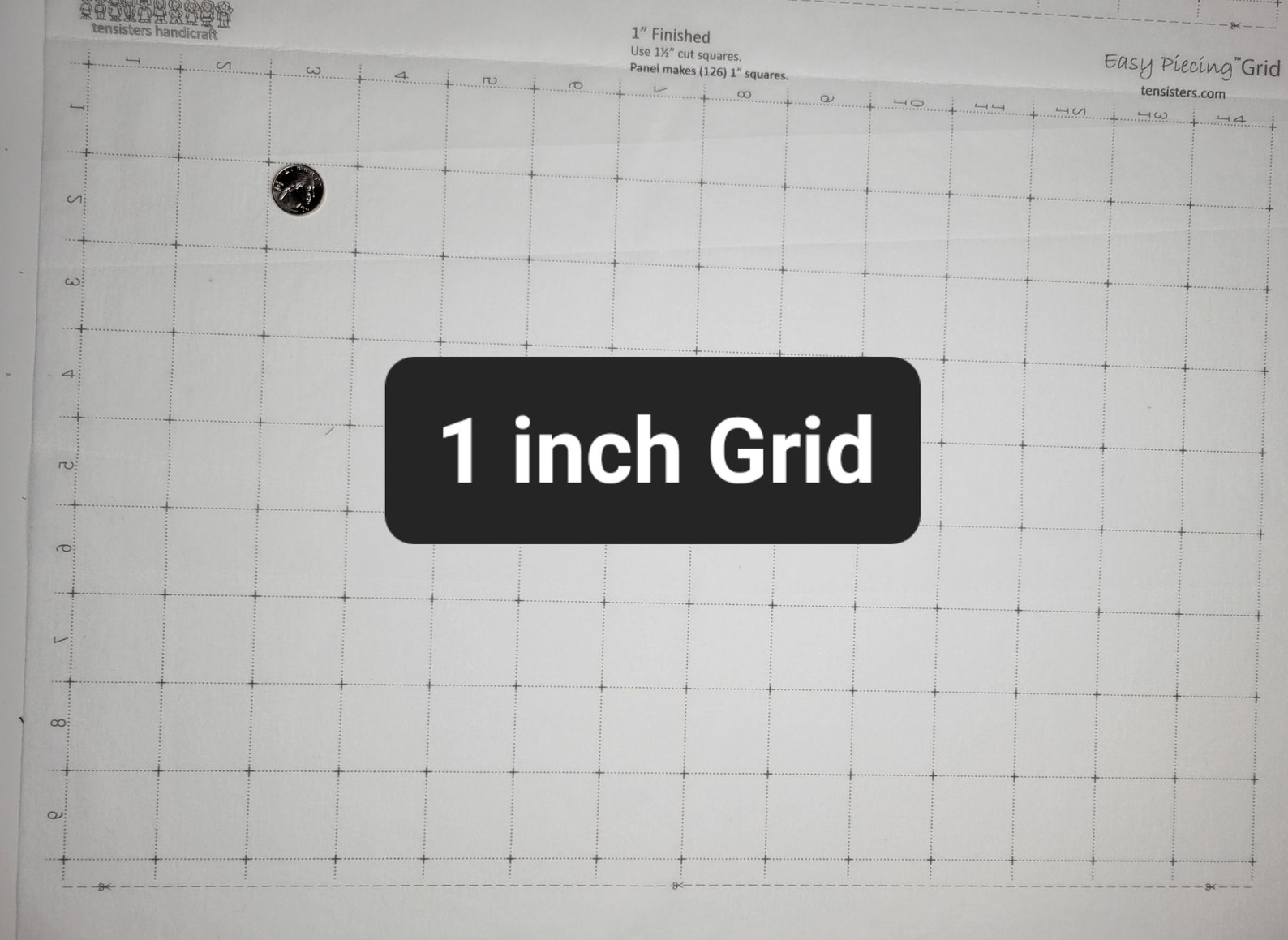 Easypiecing Grid From Ten Sisters Handicraft Half Inch, 1 Inch, 1.5 ...