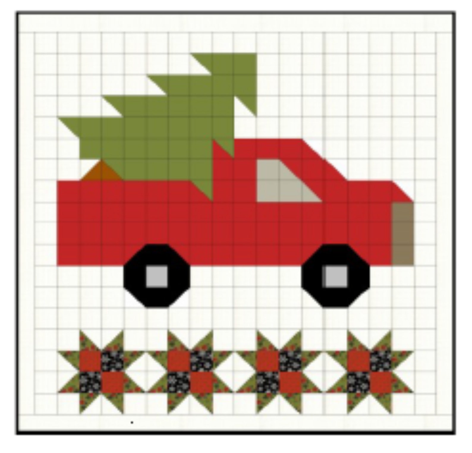 FREE Holiday Delivery 3-panel Pattern W/ Purchase Easypiecing Grid From ...