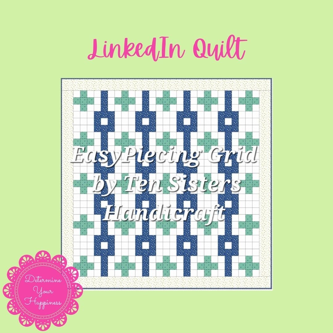 FREE Linked in 6 Panel Pattern With Purchase Easypiecing Grid From Ten ...