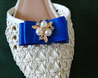 Royal Blue Women Evening Shoes - Etsy