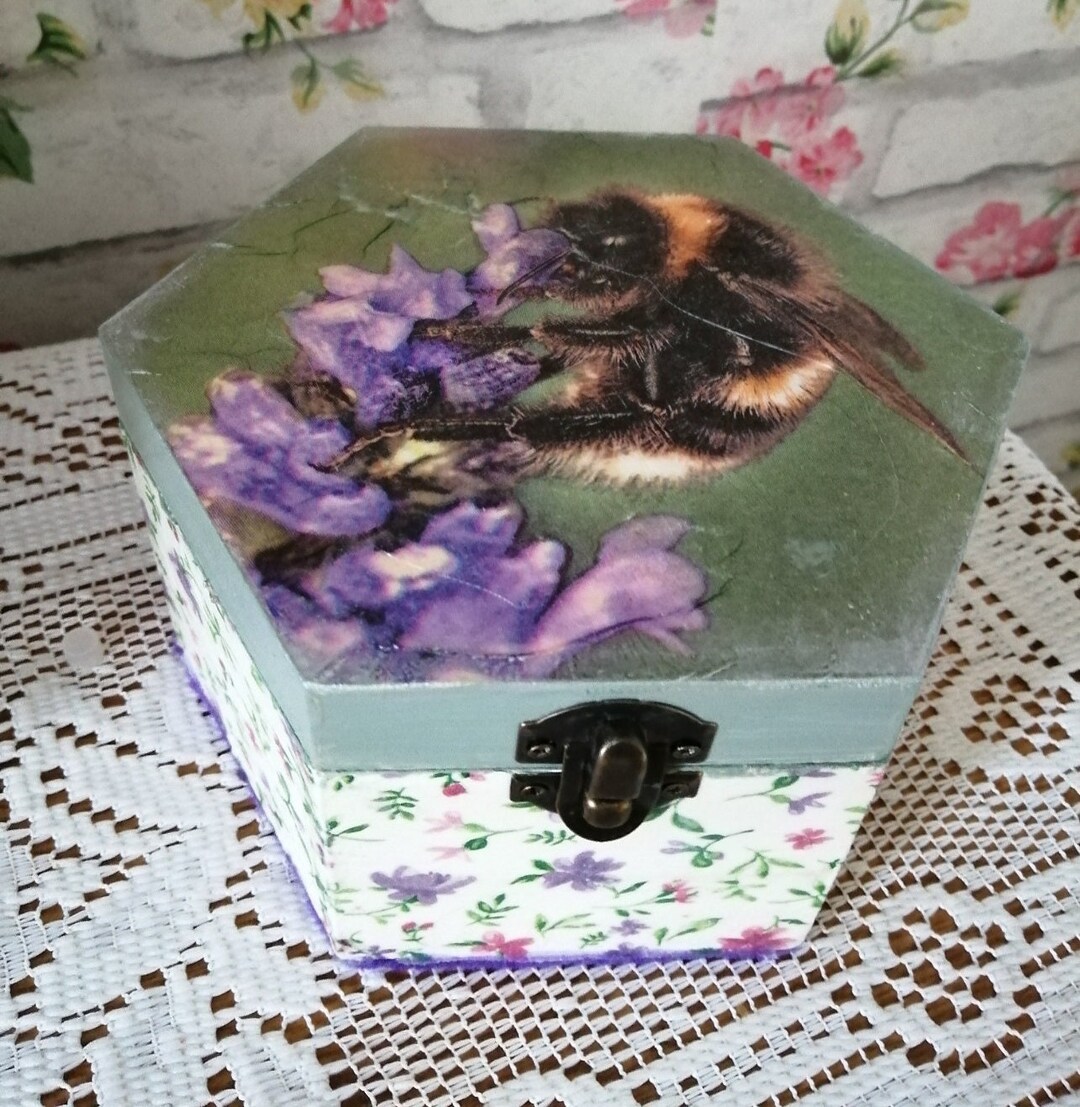 Hexagon Shaped Bee Box - Etsy
