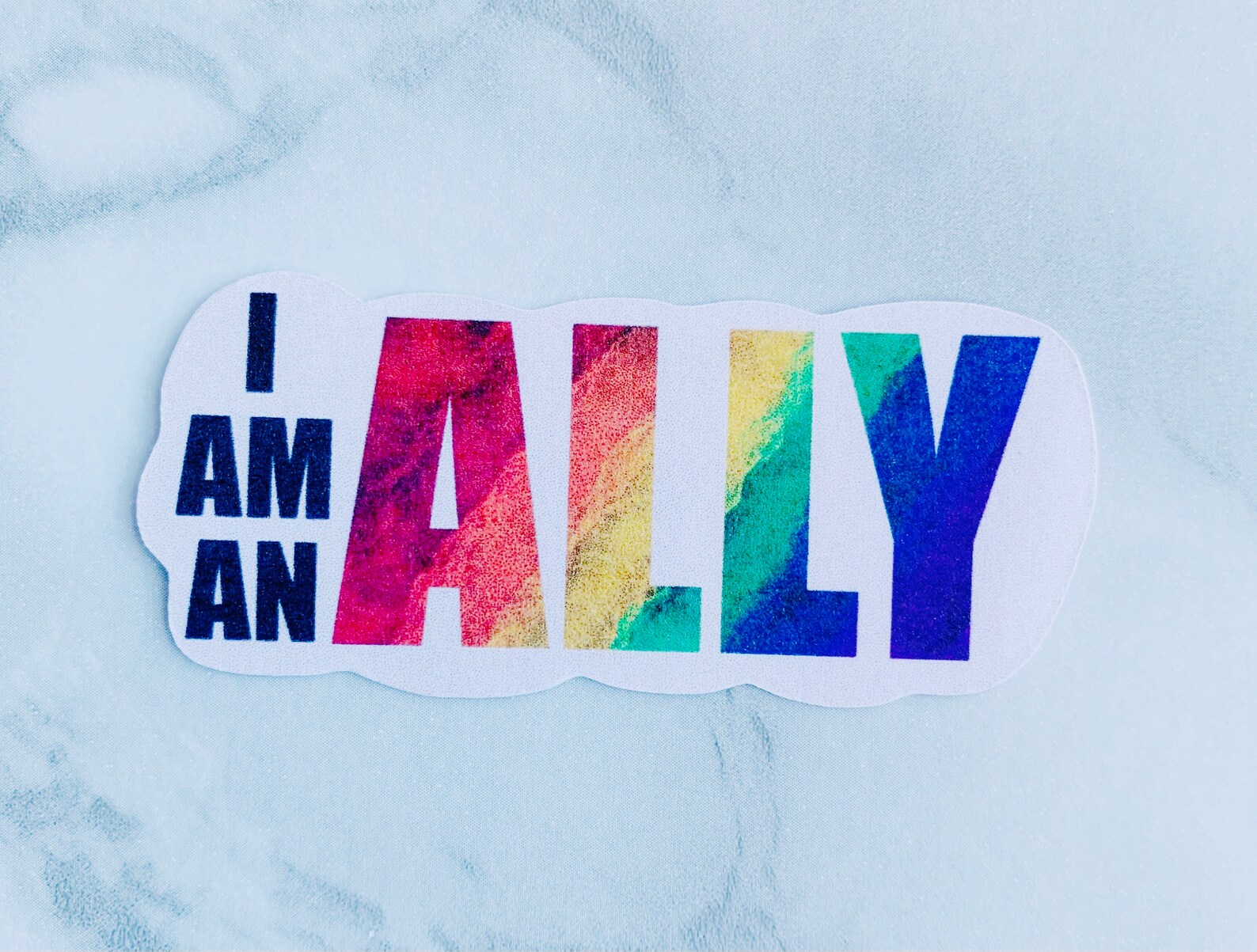 I am an Ally PRIDE sticker lgbtq LGBTQ sticker PRIDE | Etsy