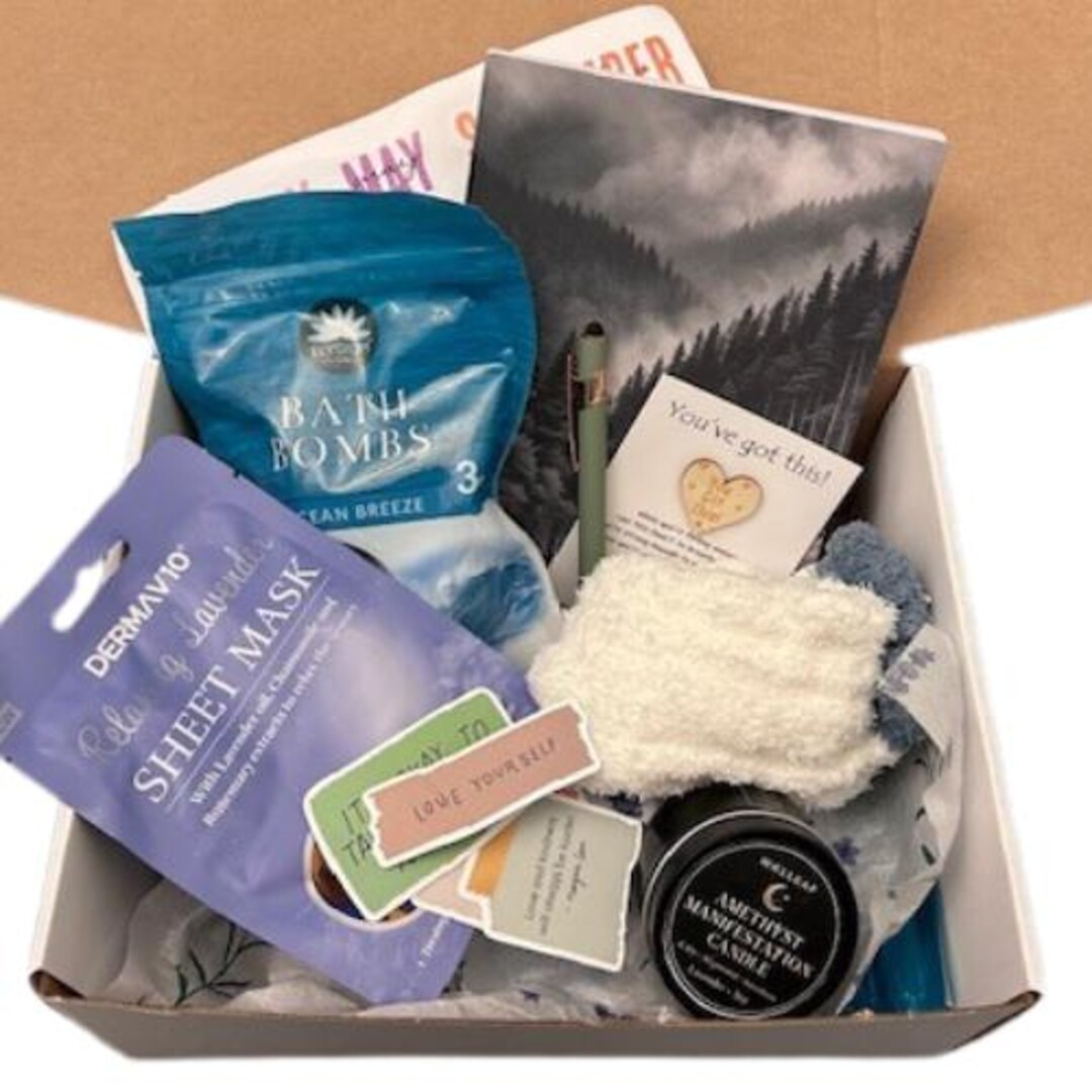 Relaxation & Reflection Manifestation Hamper | Self Care Gift ...