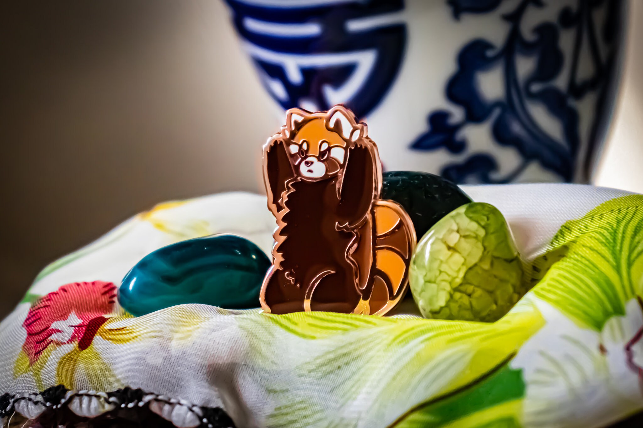 Intimidating Red Panda Hard Enamel Pin - Etsy