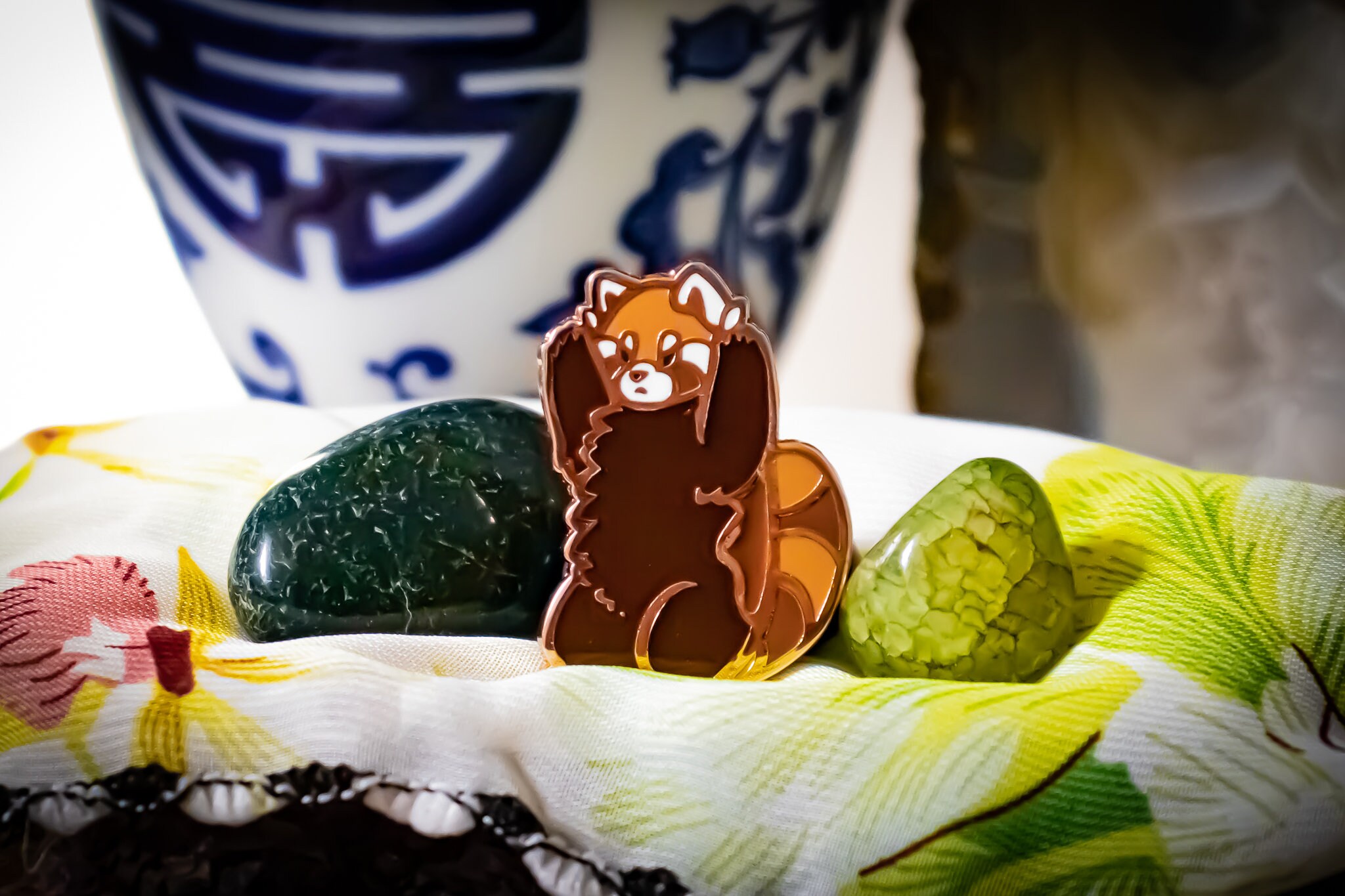 Intimidating Red Panda Hard Enamel Pin - Etsy