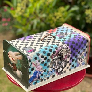 Alice in Wonderland Big Jewelry Bag Box, Unique Home Decor, Alice's ...