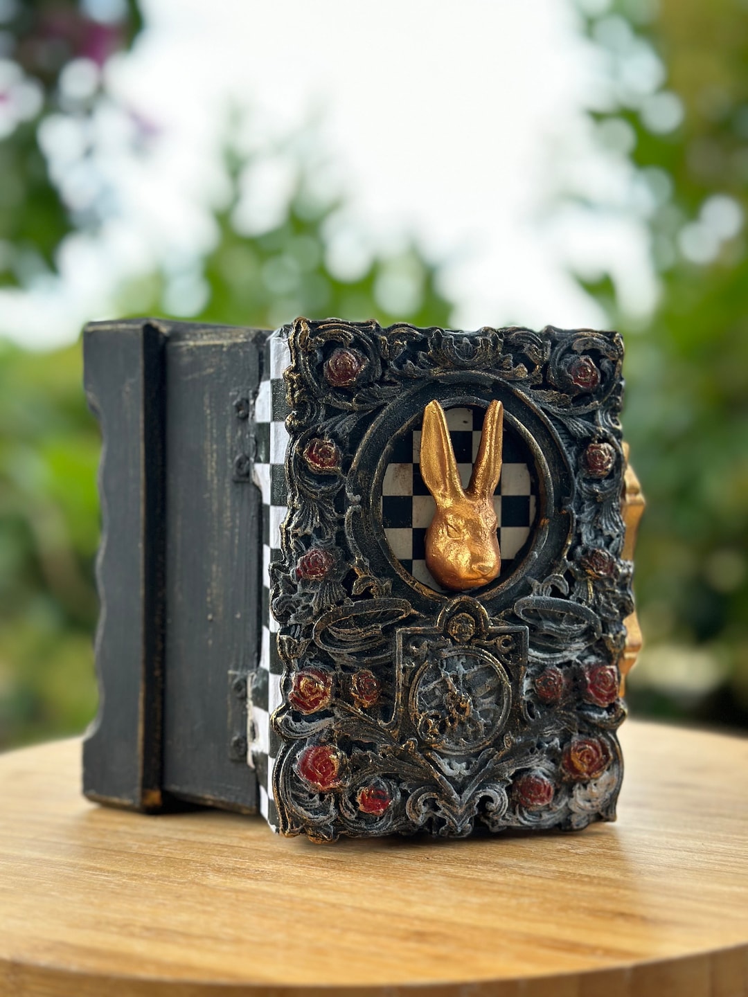 Alice’s Adventures, Alice in Wonderland Rabbit Art, Alice Keepsake Box ...