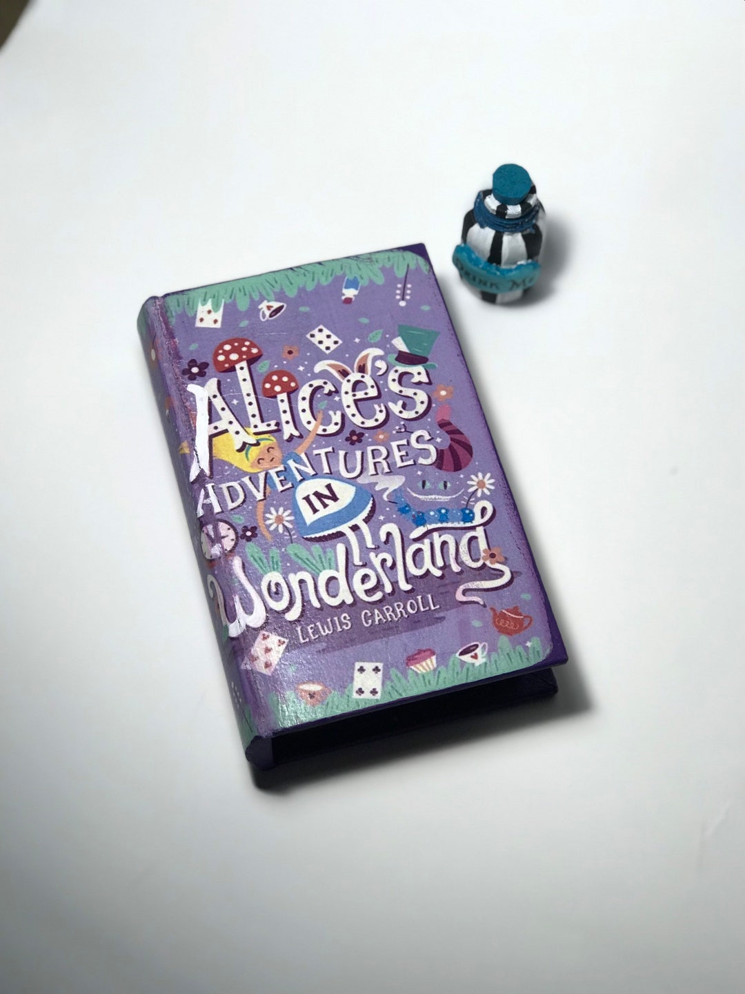 Alice in Wonderland Book Box Alice in Wonderland Unique Home Decor ...