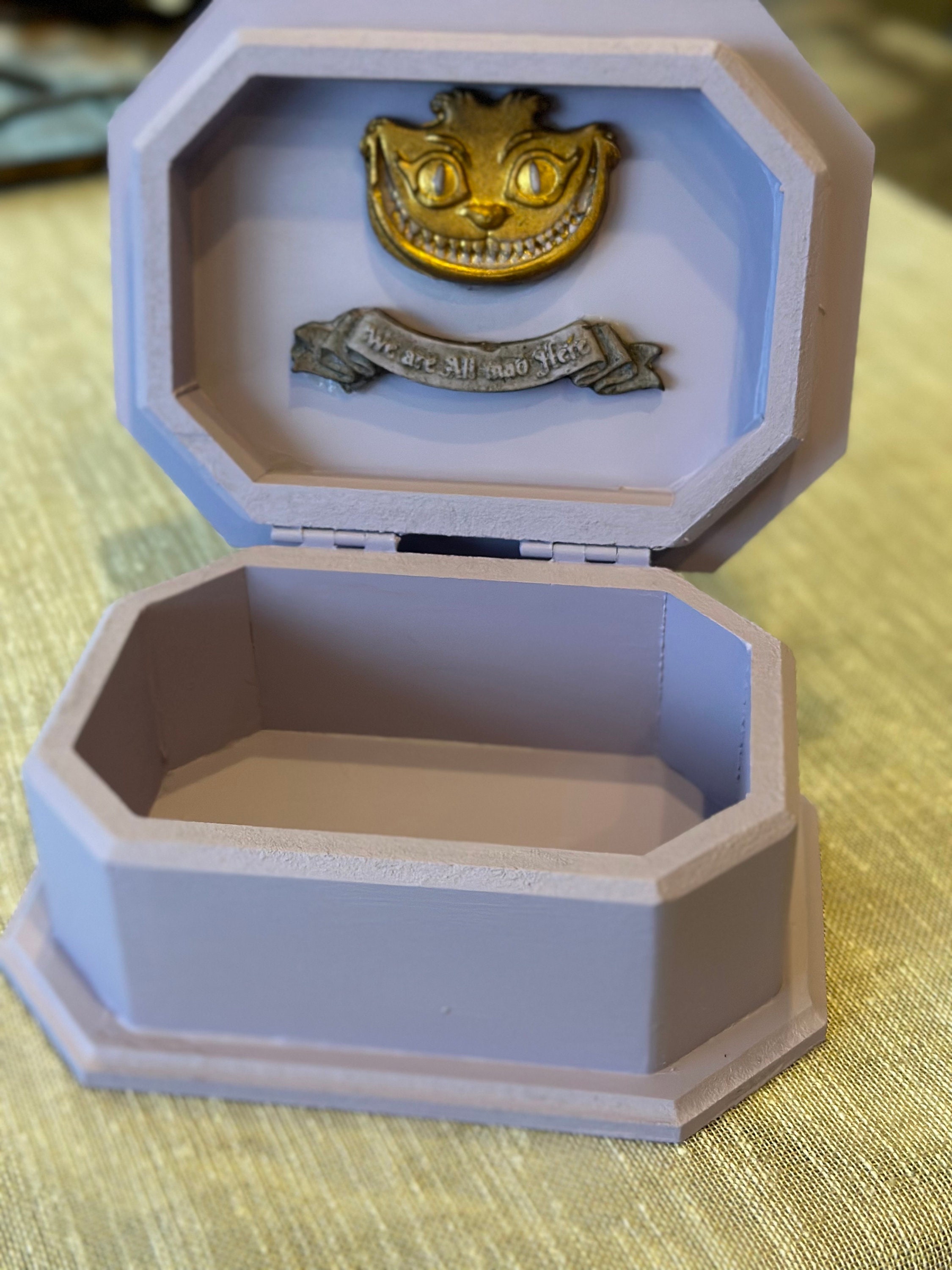 Alice in Wonderland Box,alice in Wonderland Decor,alice's Adventures ...