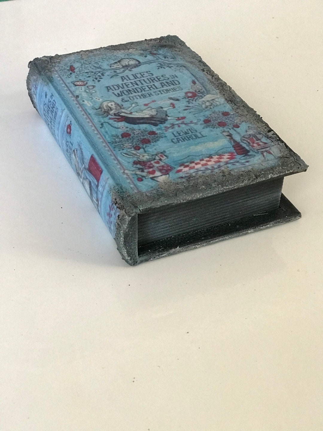 Book Shaped Book Box With Alice Adventures Design Lewis Carroll, Alice ...