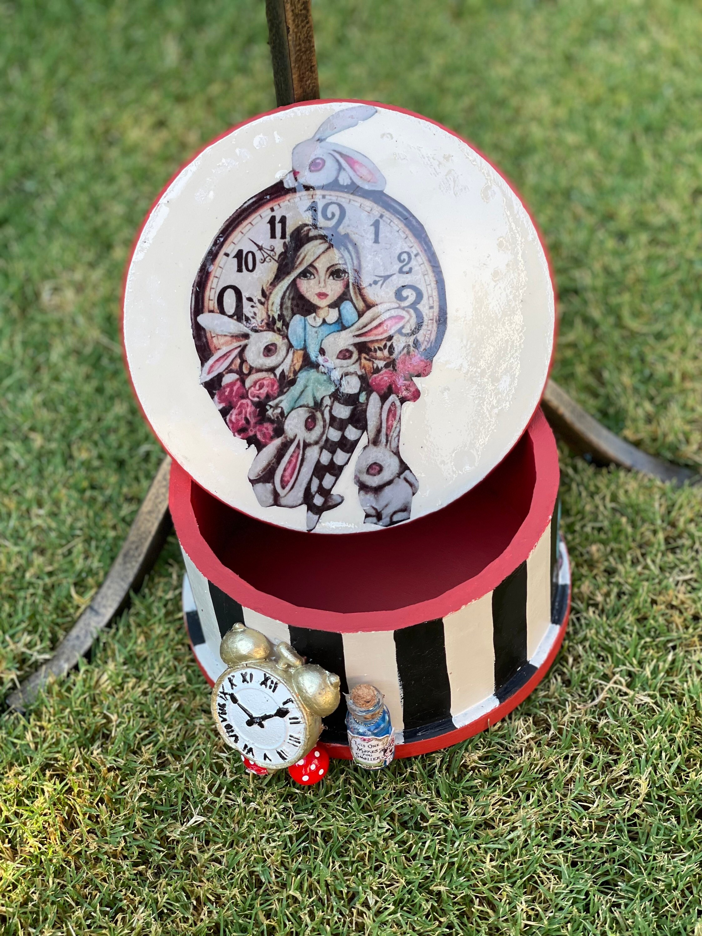 Alice in Wonderland Jewellery Box,alice in Wonderland Home Decor,alice ...