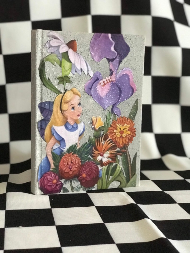 Alice in Wonderland Talking Flowers Vintage Style - Etsy