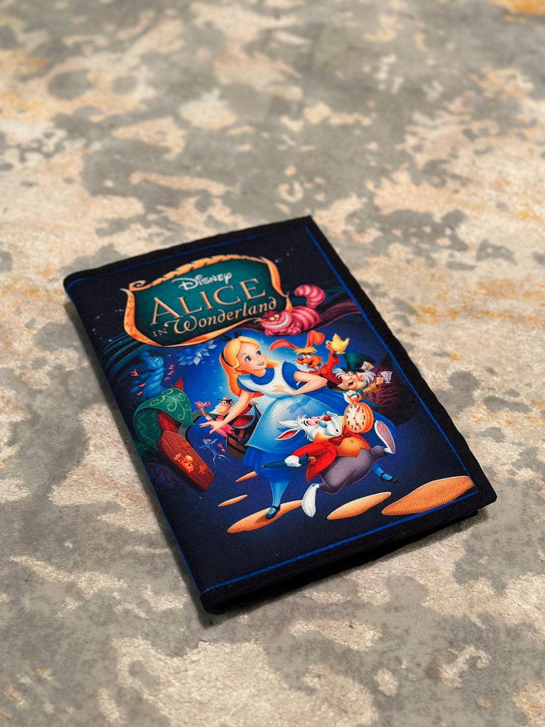 Gift for Kids Disney Alice in Wonderland ,alice Unique Gift,book Cover ...